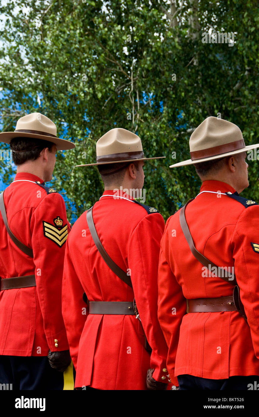 Canadian Royal Mounted police Stock Photo - Alamy