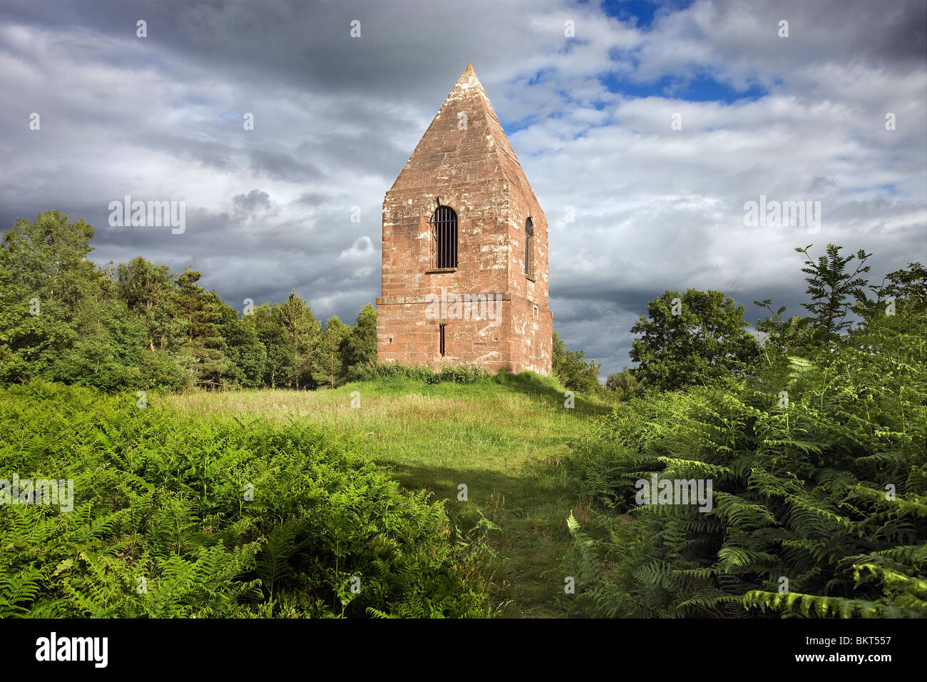 Penrith Beacon, Cumbria, England Stock Photo - Alamy