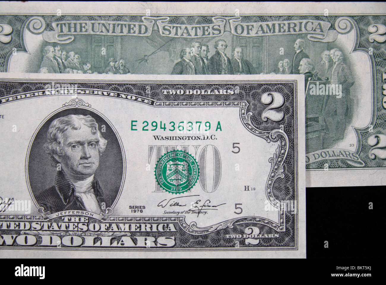 2 Dollar Bill Front And Back