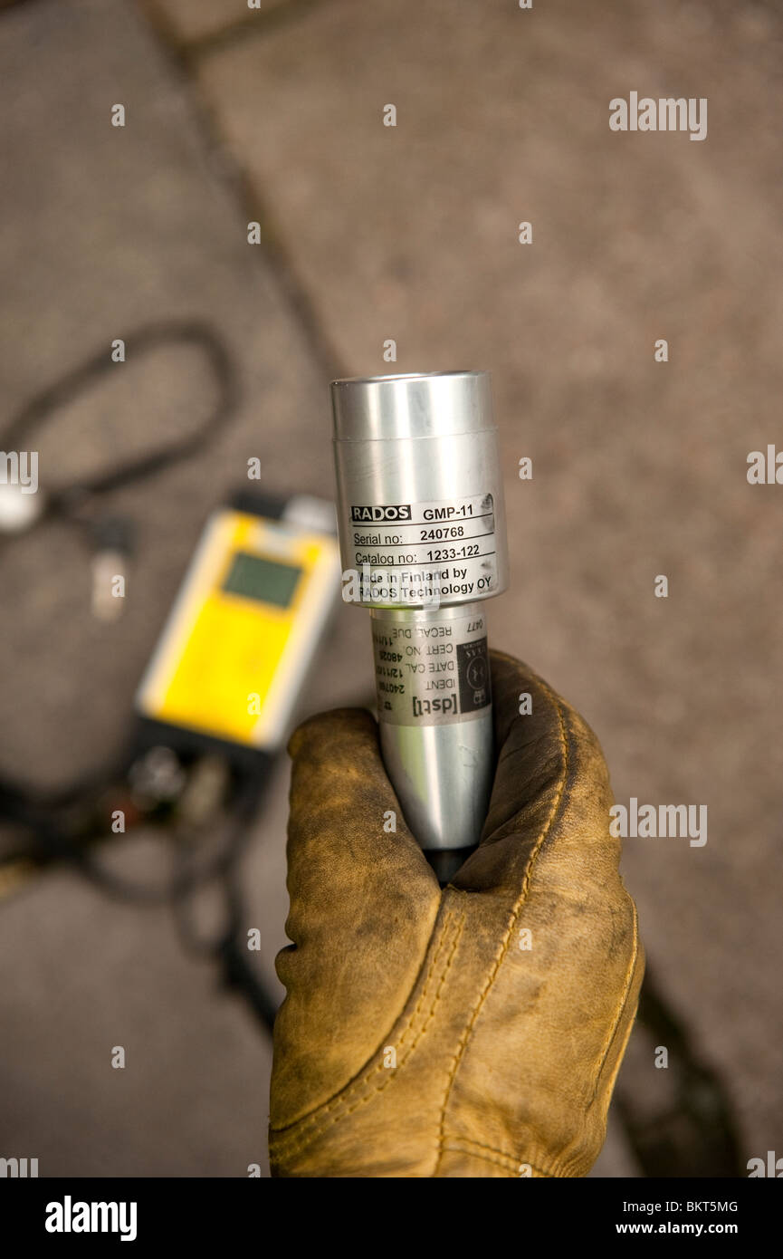 Rados radiation Detector meter FULLY MODEL RELEASED Stock Photo - Alamy