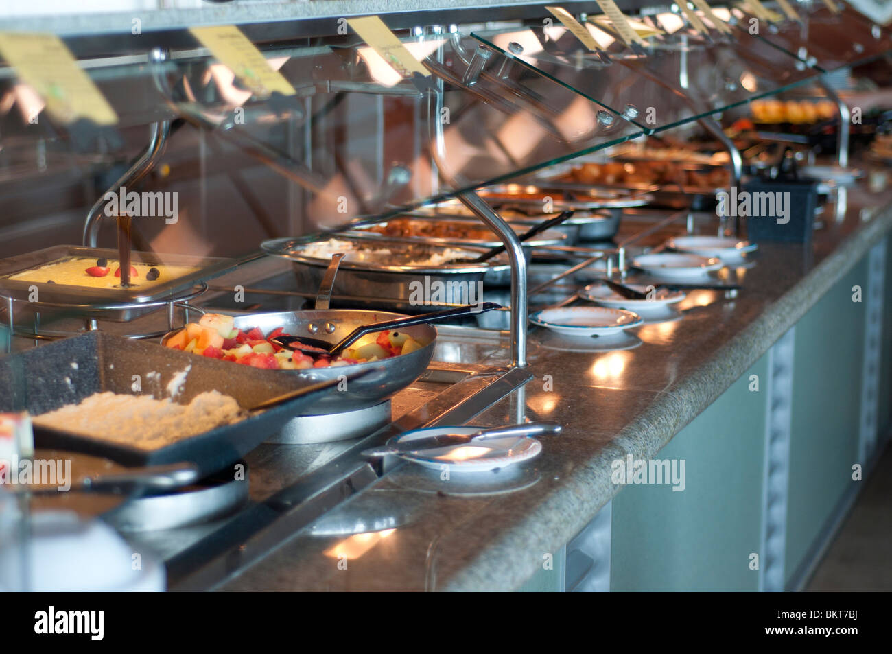 Food in the Windjammer buffet restaurant on board the Independence of ...
