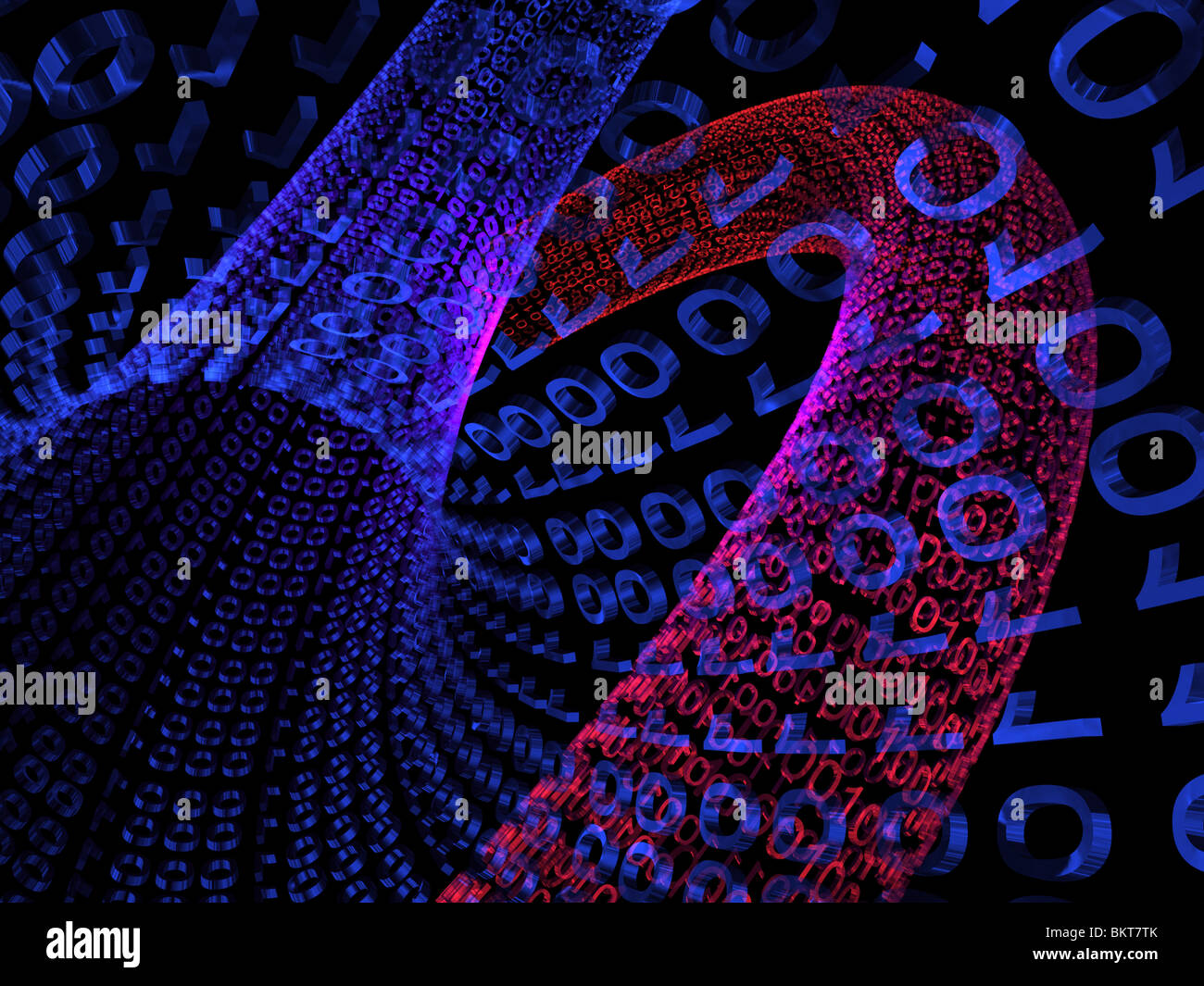 3d illustration of number background Stock Photo - Alamy