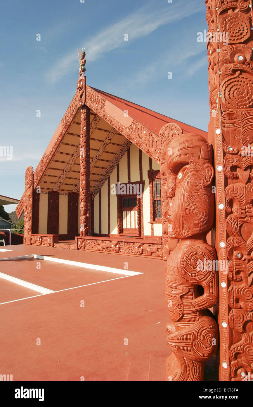 Tamatekapua Meeting House Stock Photos & Tamatekapua Meeting House ...