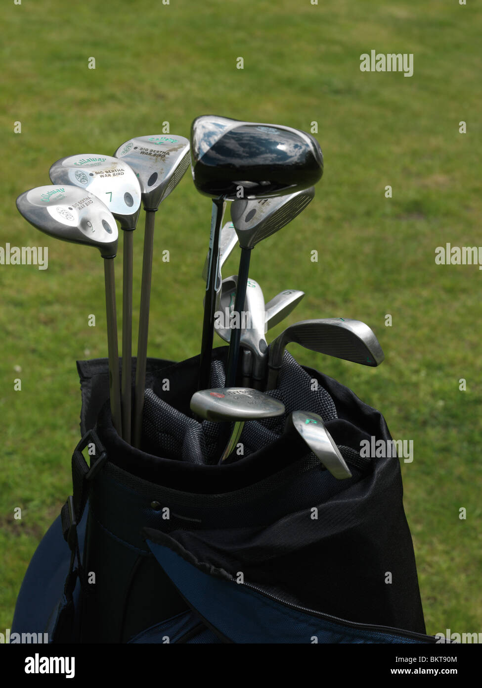 A full set of Golf Clubs Stock Photo - Alamy