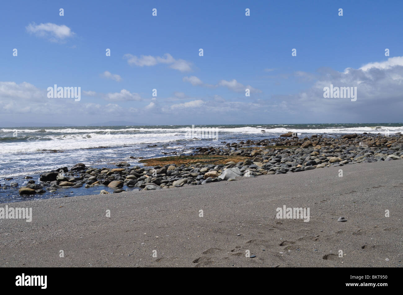 Clear Day on the beach Stock Photo - Alamy