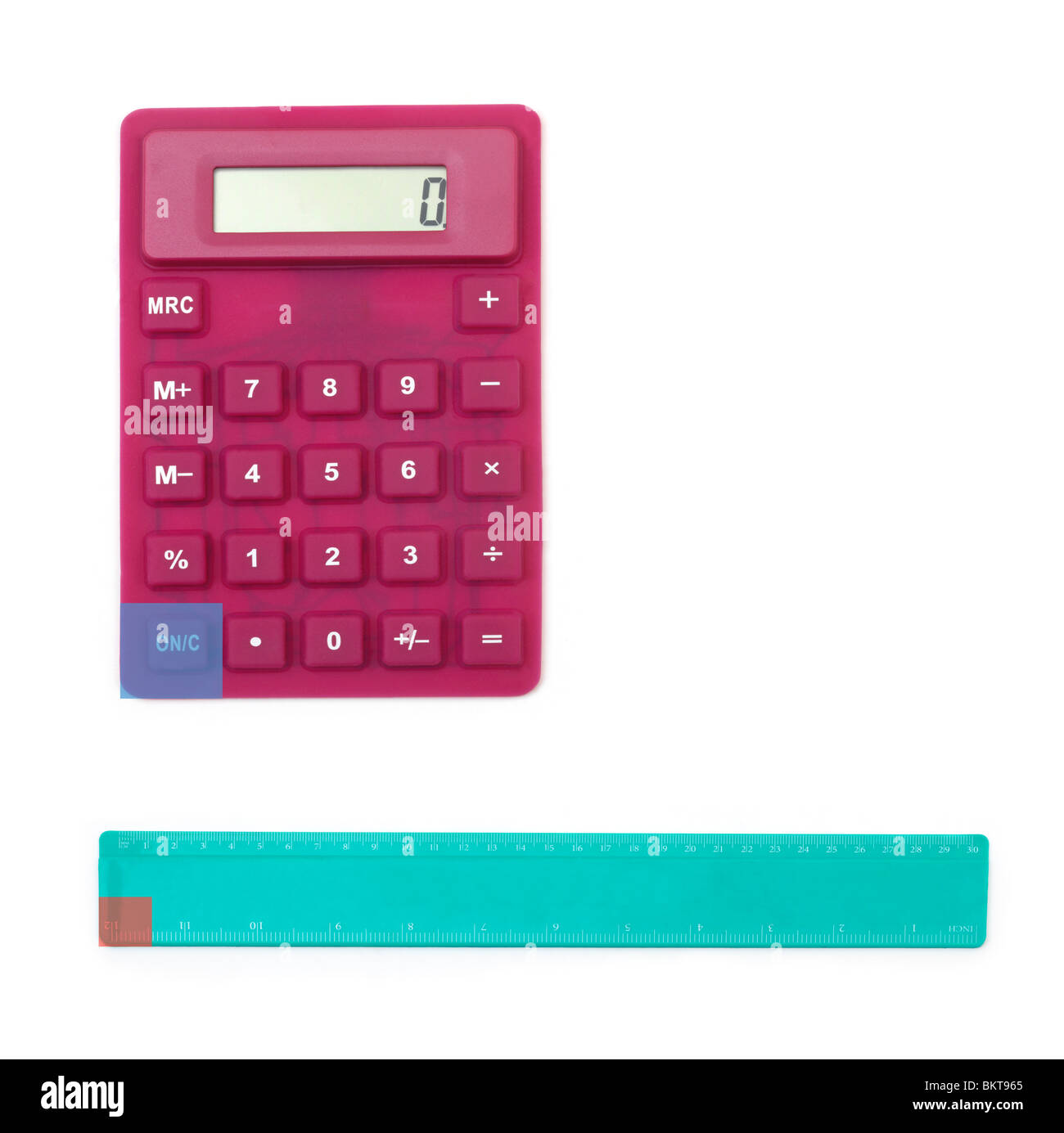 Ruler and calculator hi-res stock photography and images - Alamy