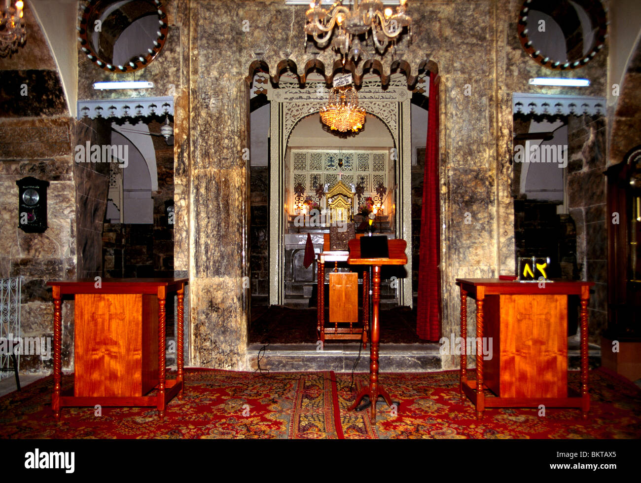 Mosul Iraq Interior Of Church Stock Photo - Alamy