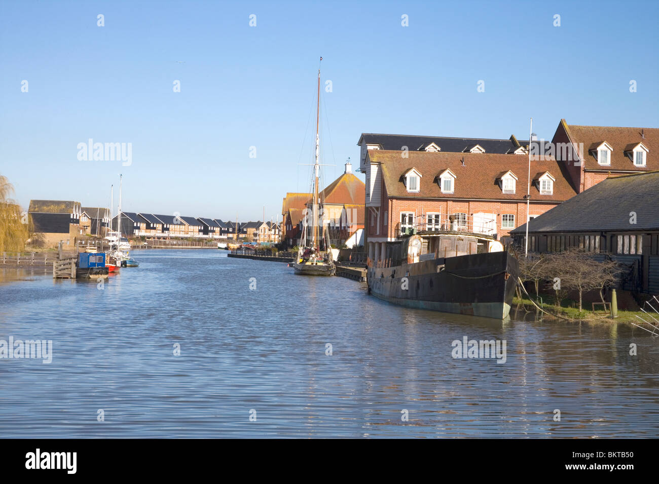 Faversham in north Kent Stock Photo - Alamy