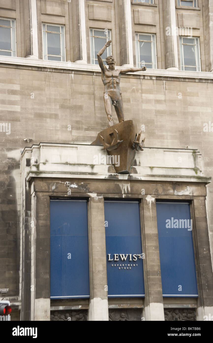 Lewis's Department Store front in Liverpool Stock Photo - Alamy
