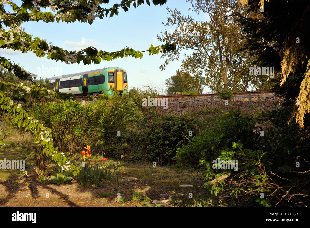 Electric commuter train hi-res stock photography and images - Alamy