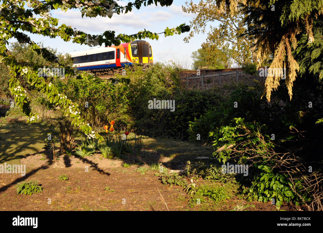 Electric commuter train hi-res stock photography and images - Alamy
