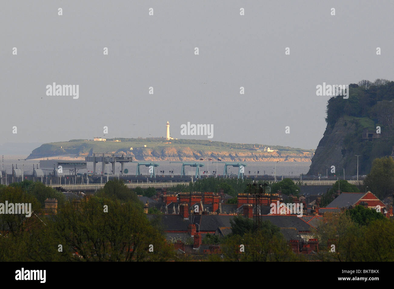 Flat holm island bristol channel hi-res stock photography and images ...