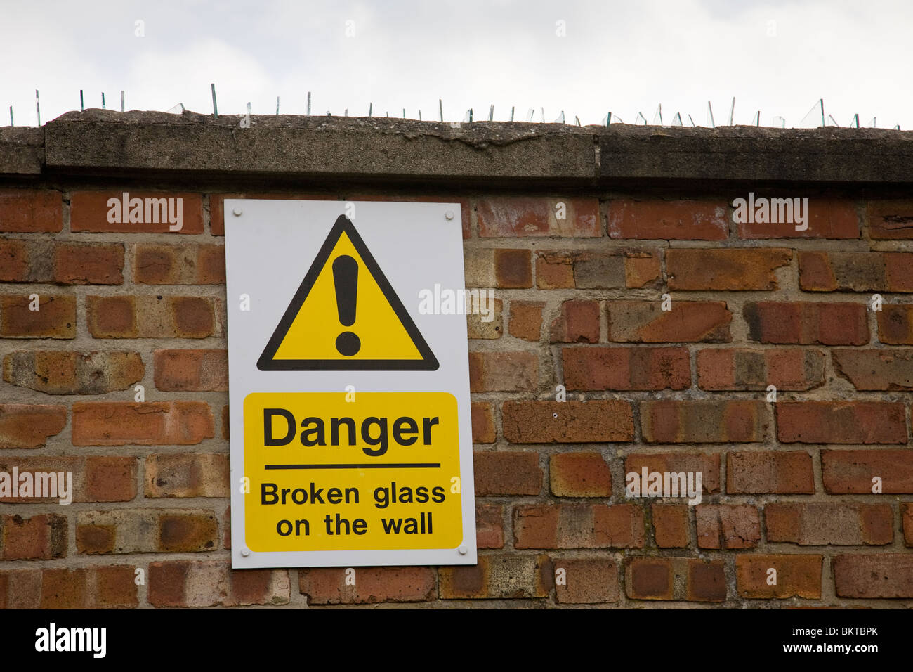 Broken Glass Sign
