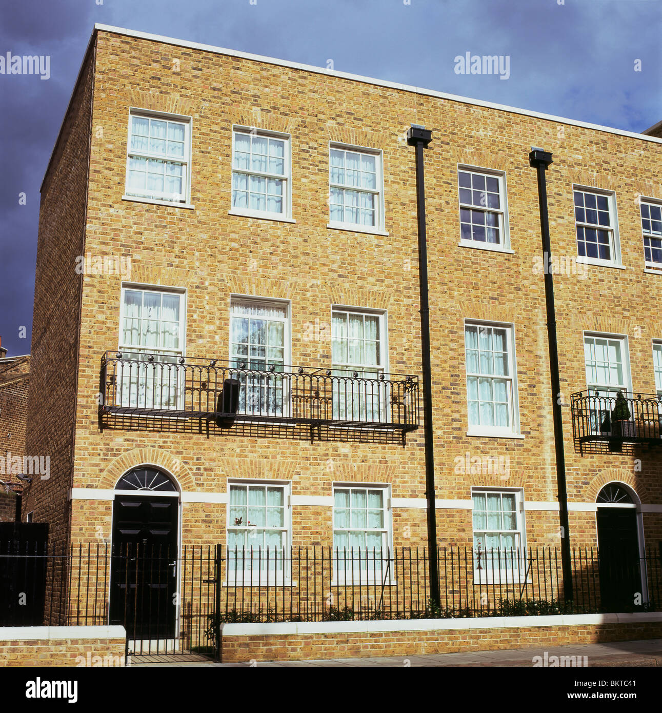 Newly renovated housing Camberwell Grove, Camberwell, London SE5 Stock ...