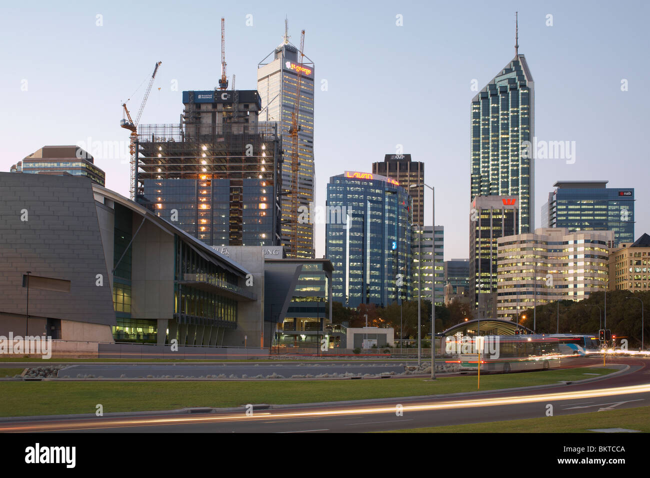 Development and construction of a new skyscraper in Perth, Western ...