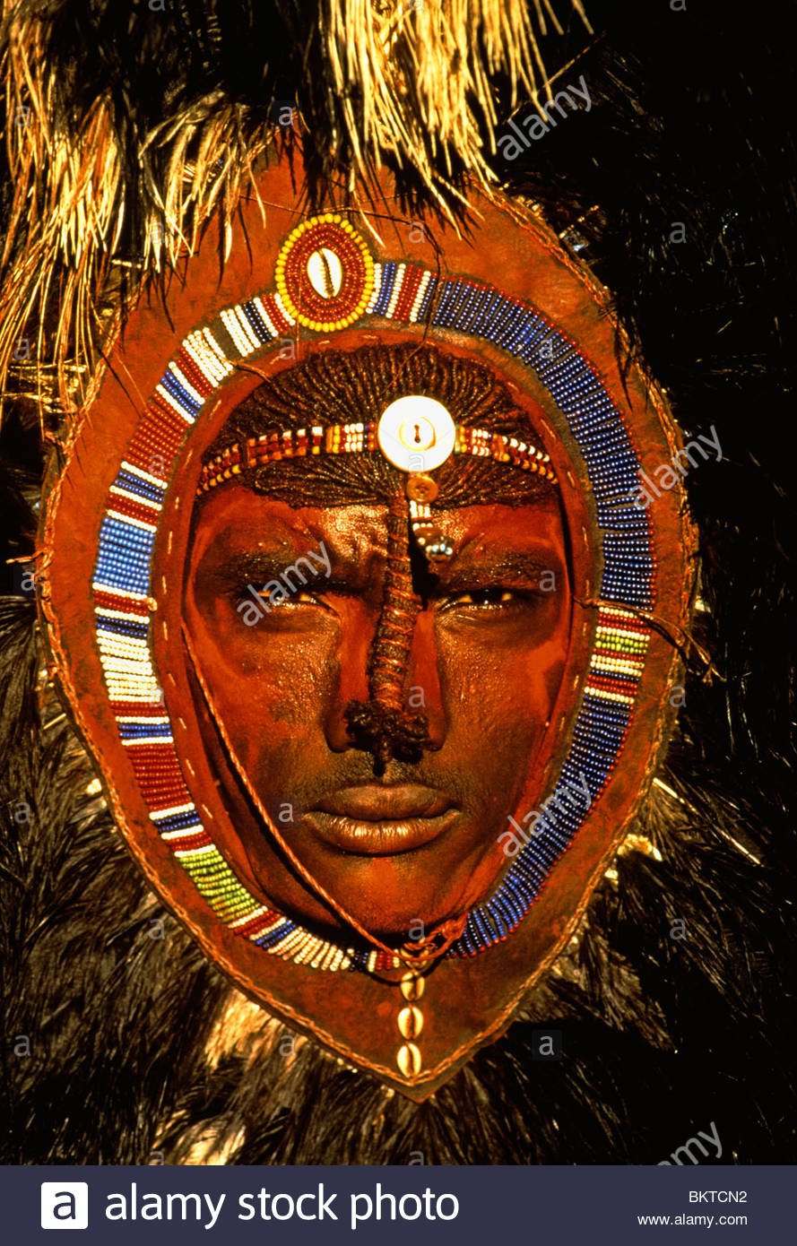 African Warrior Headdress Stock Photos & African Warrior Headdress ...