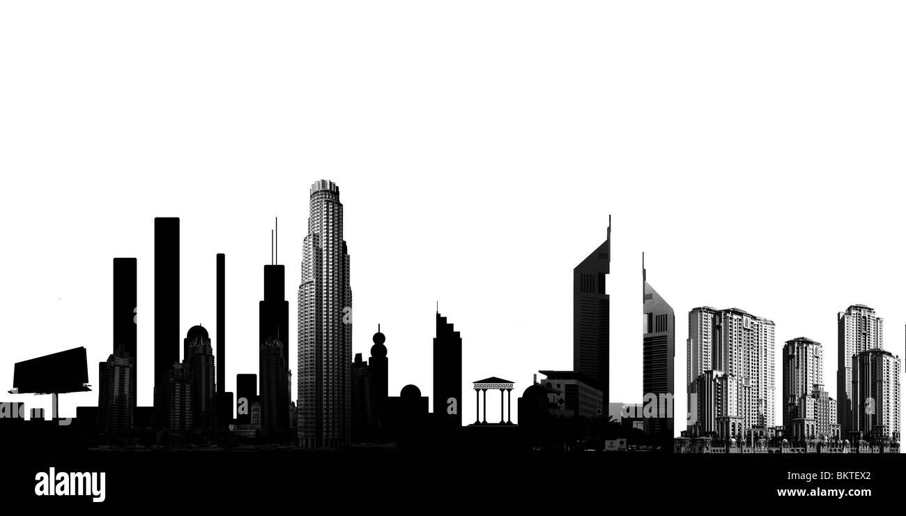 Black city hi-res stock photography and images - Alamy