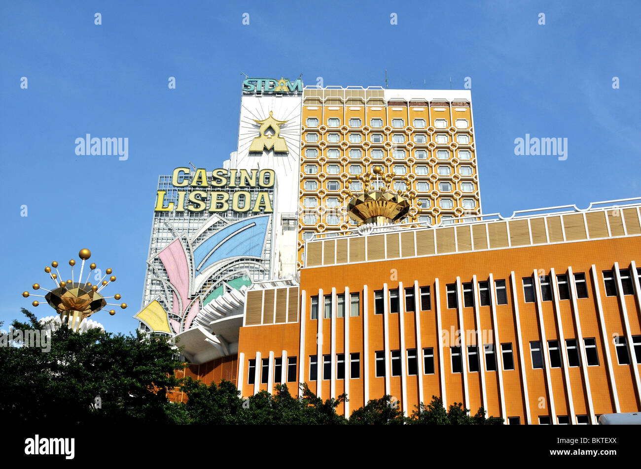 Casino Lisboa, Macau, China Stock Photo - Alamy