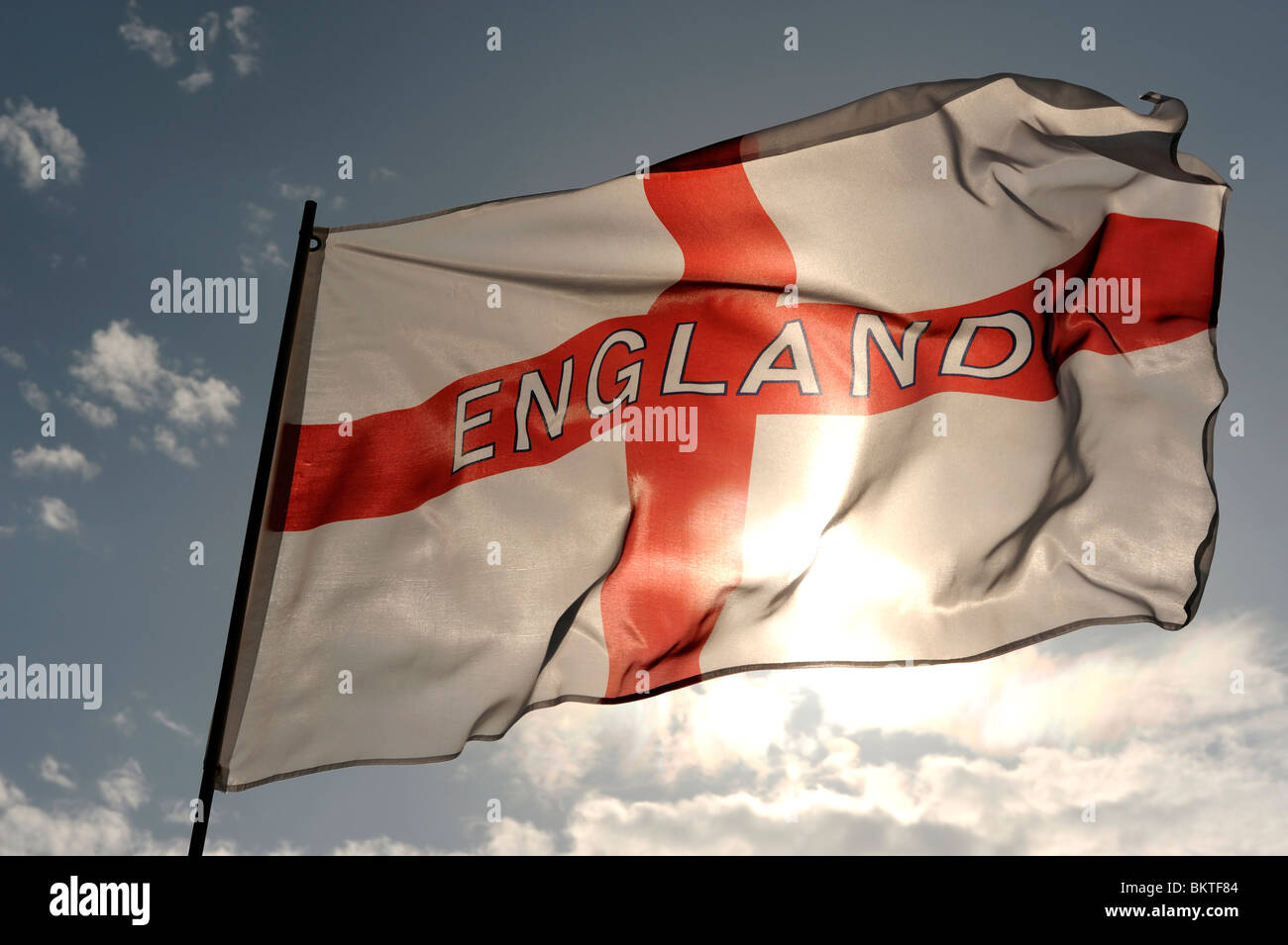 England flying flag of st george hi-res stock photography and images ...