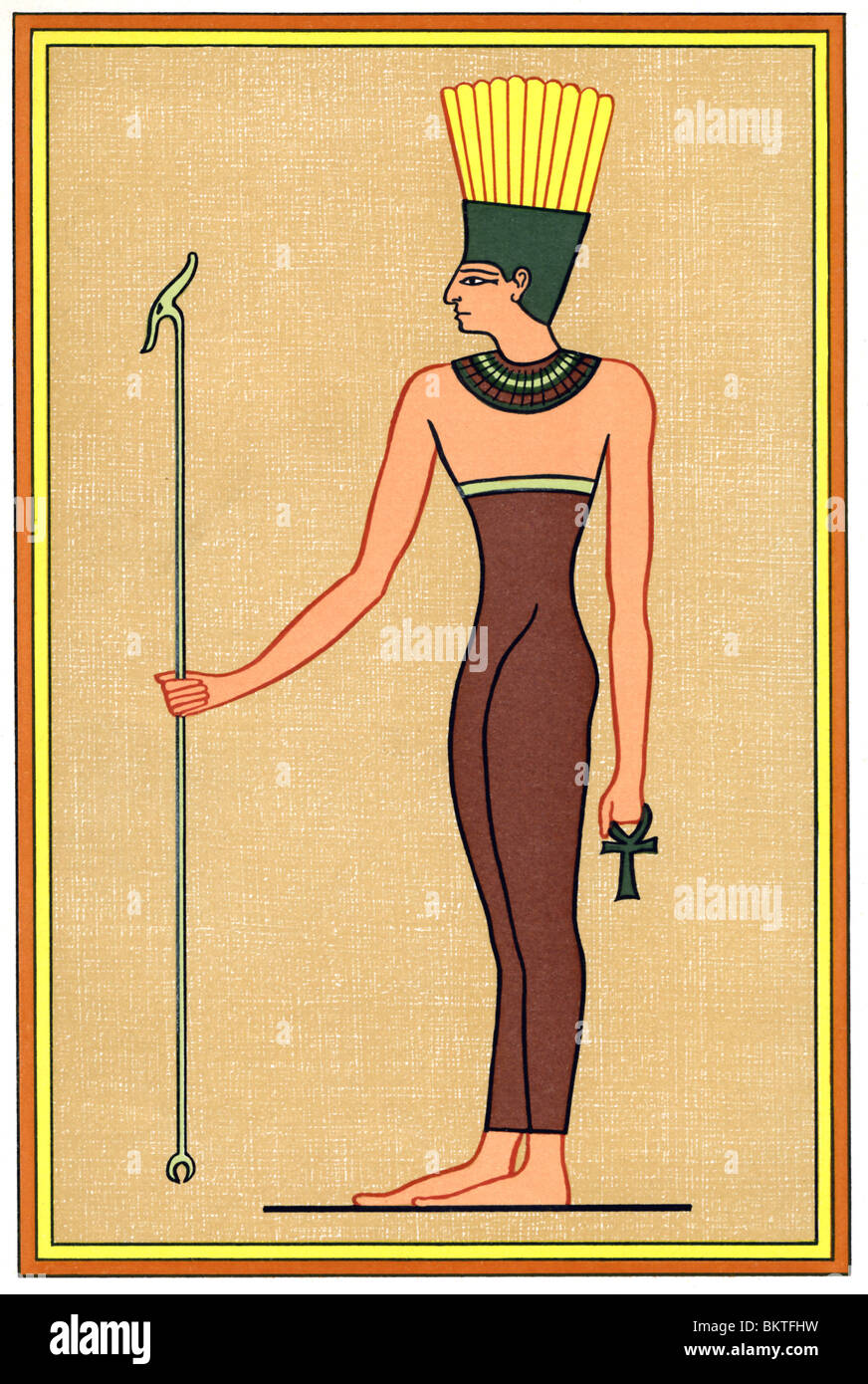 The goddess Anuket (also spelled Anukis and Anqet), which means "to embrace," was a water-deity ...