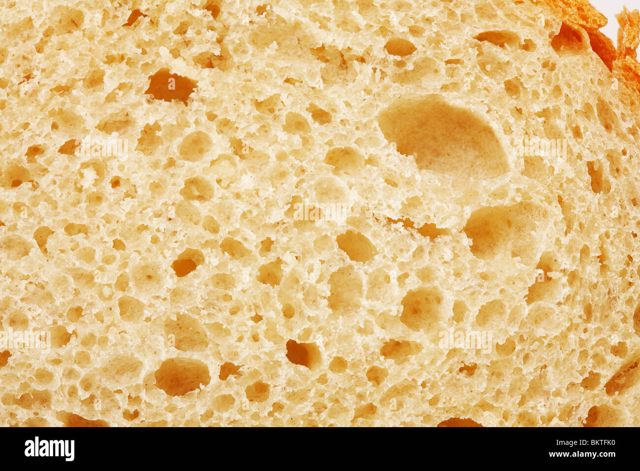 Texture of wheat bread. Close-up view Stock Photo - Alamy