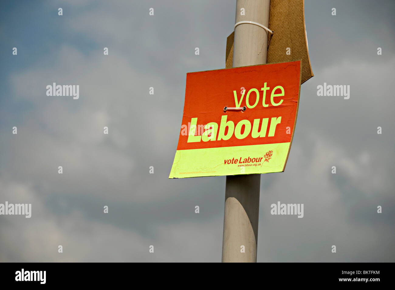 vote labour election signs up in the uk for the general election may ...