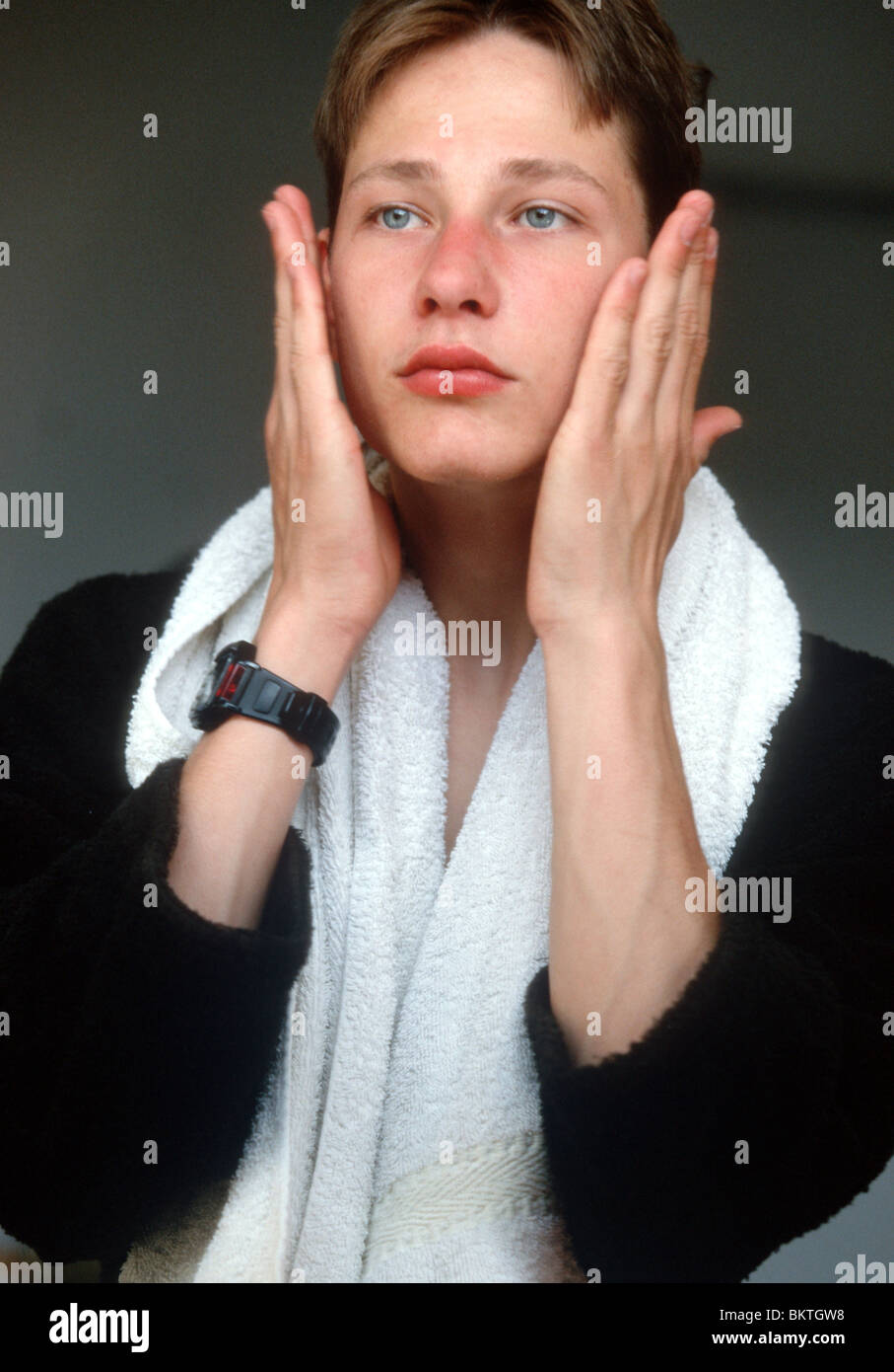 Aftershave apply hi-res stock photography and images - Alamy