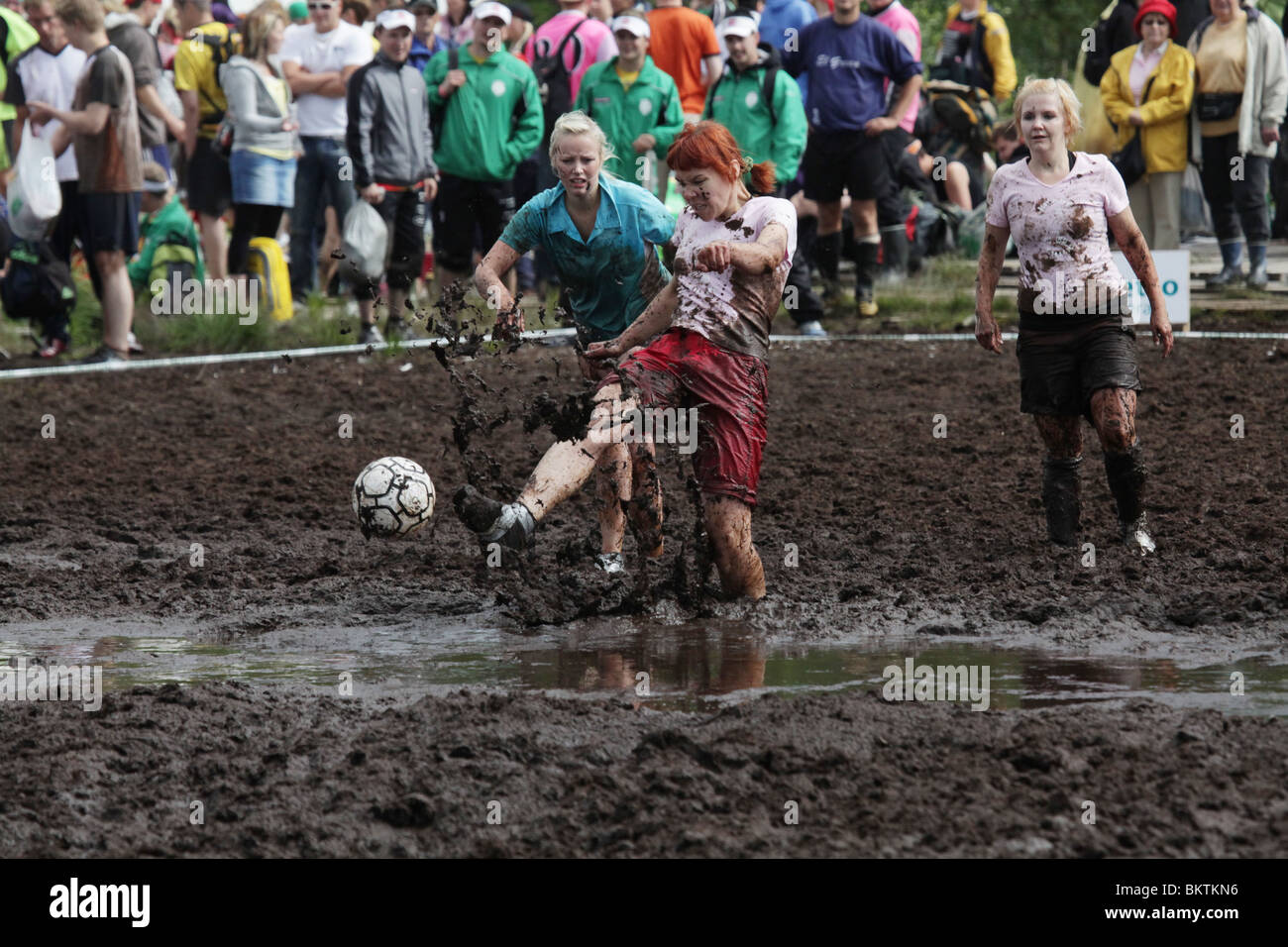 SWAMP SOCCER, EXTREME SPORT: Mud soaked women battle at the 13th Annual ...