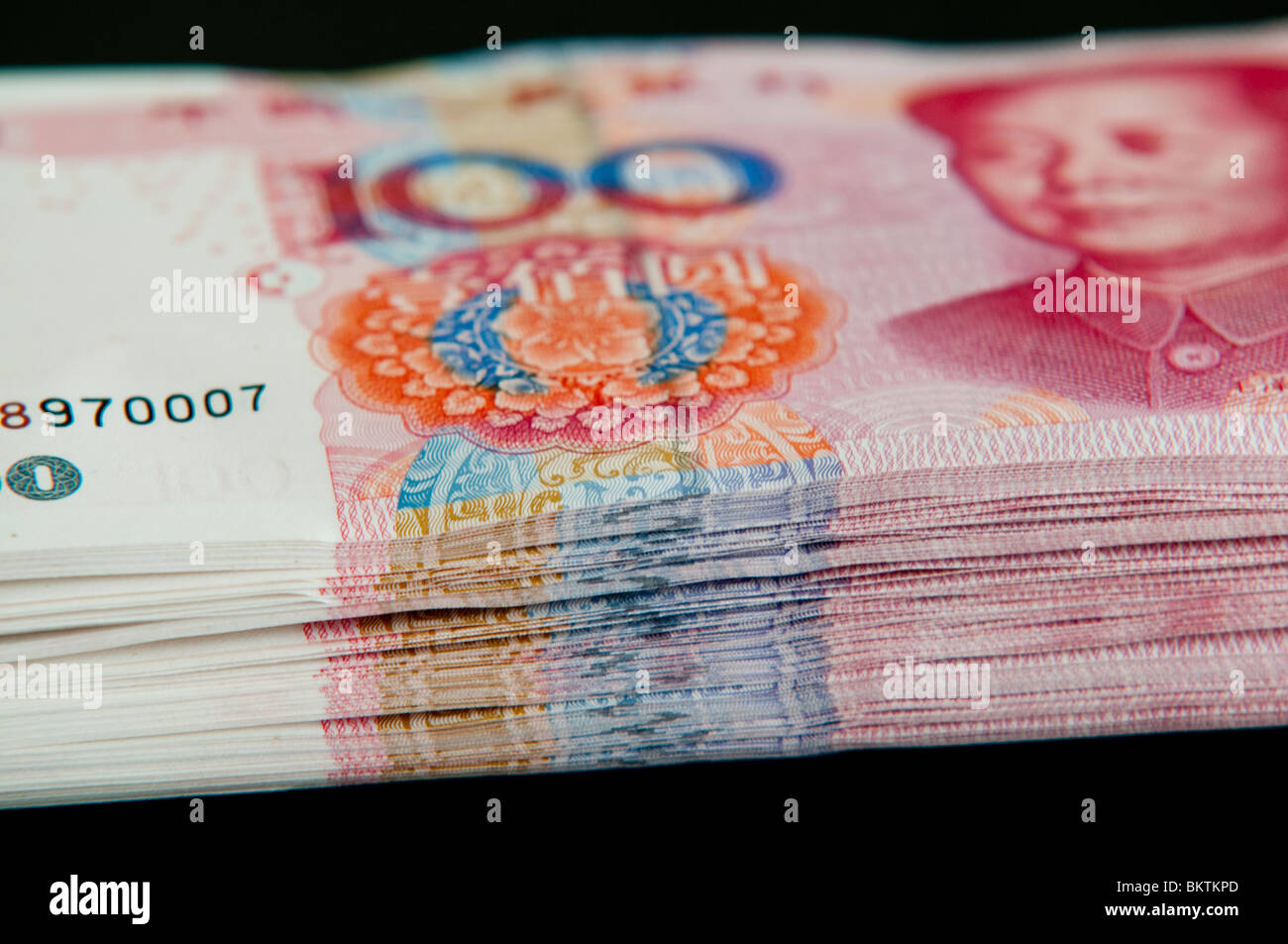 Chinese currency, Yuan or Renminbi Stock Photo - Alamy