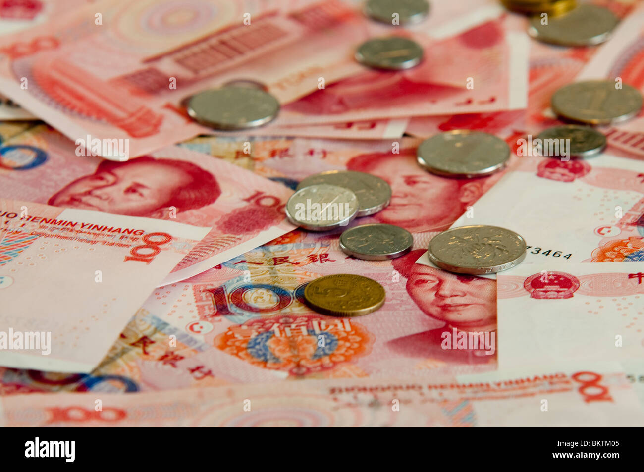 Chinese currency, Yuan or Renminbi Stock Photo - Alamy