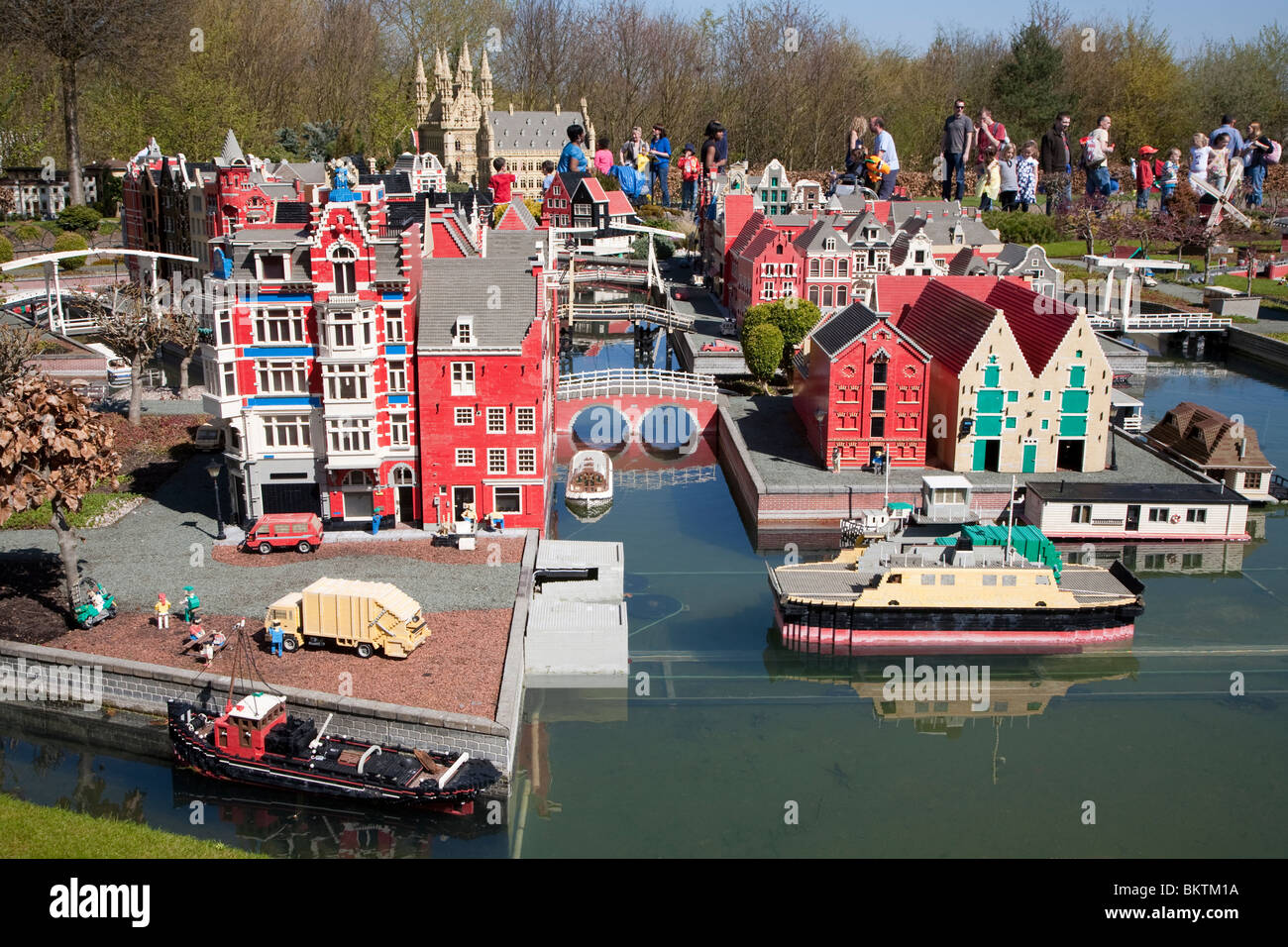 Model buildings in Miniland at LEGOLAND Windsor Stock Photo - Alamy
