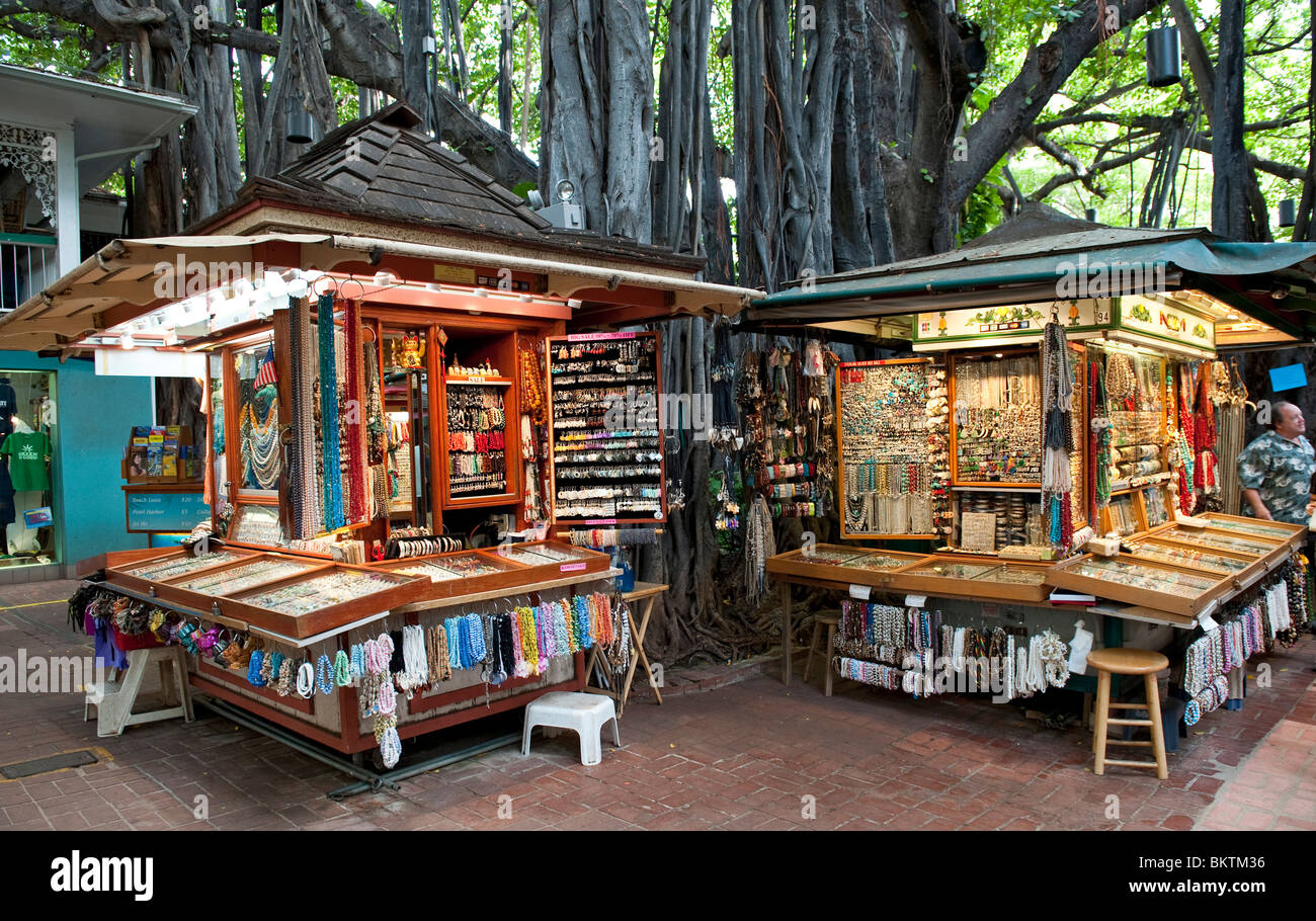 Waikiki international market place hi-res stock photography and images ...