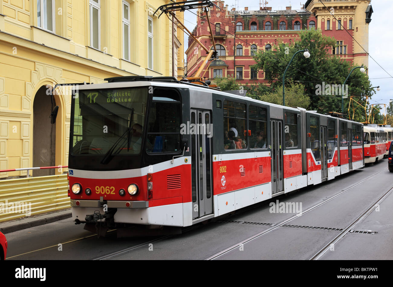 Prague tramway hi-res stock photography and images - Alamy