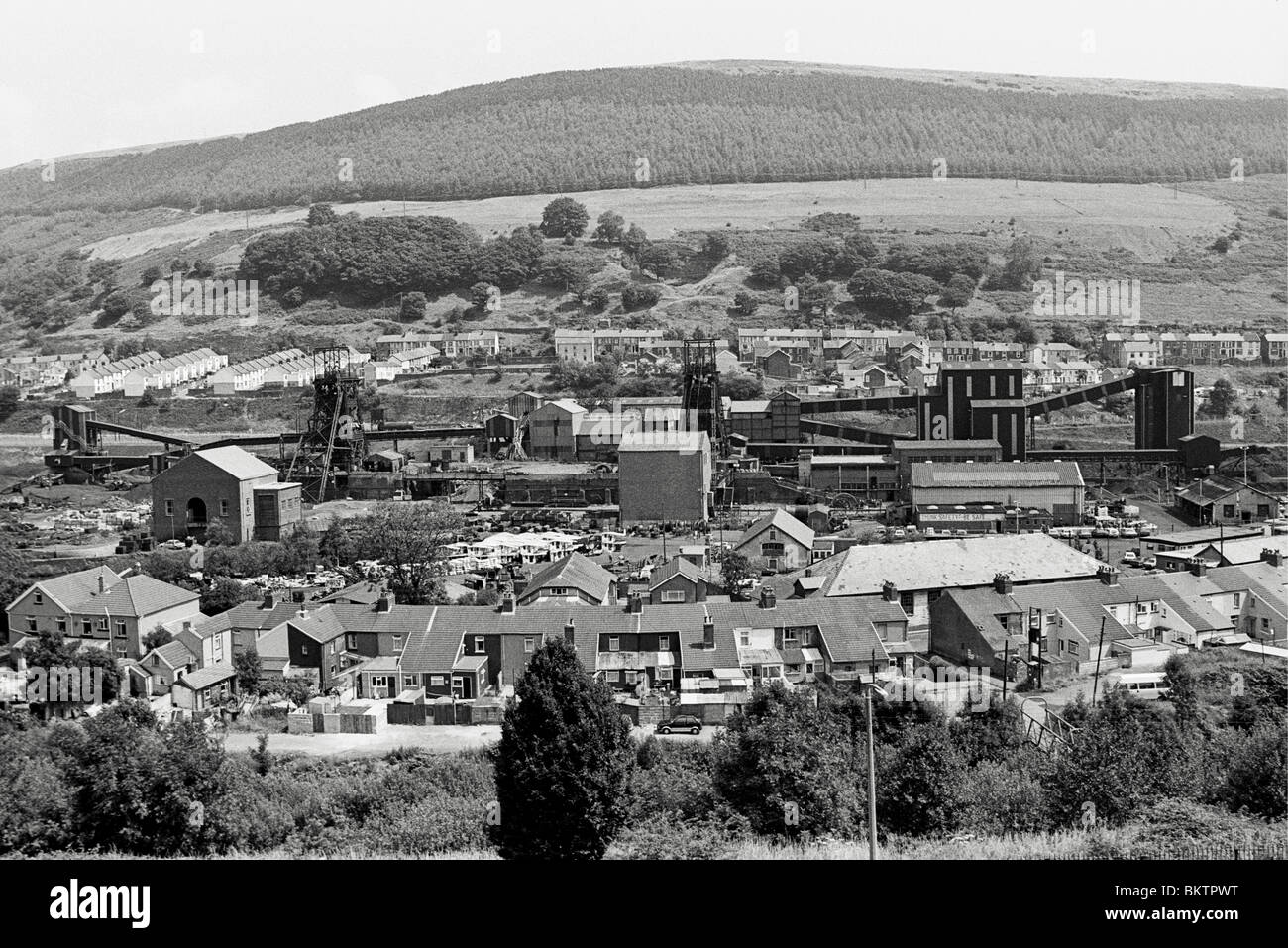 Merthyr Vale Colliery Mid Glamorgan South Wales Valleys UK Stock Photo ...