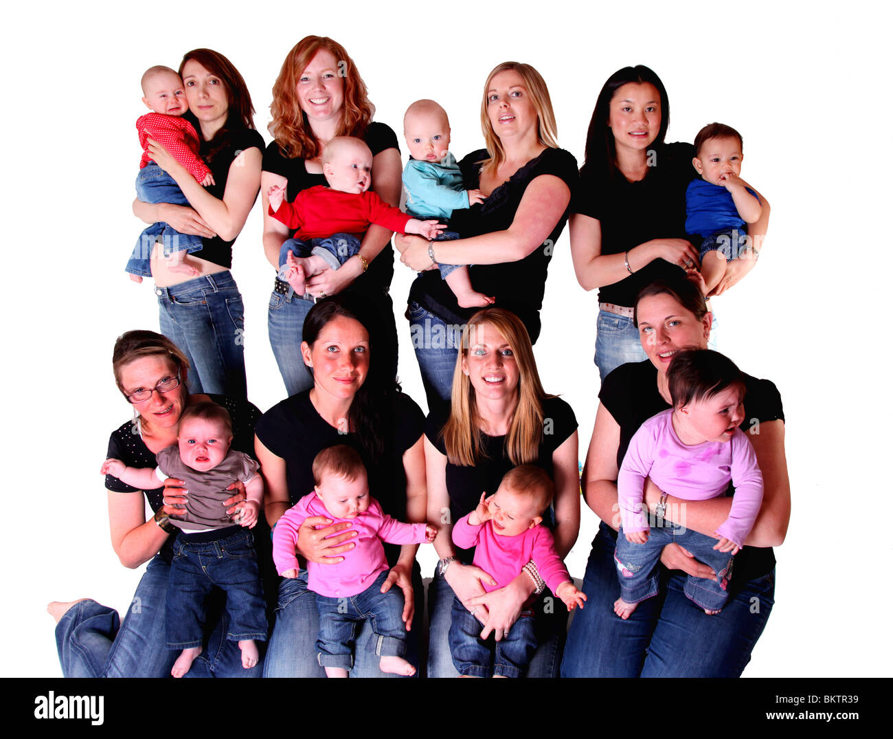 Group chinese babies hi-res stock photography and images - Alamy