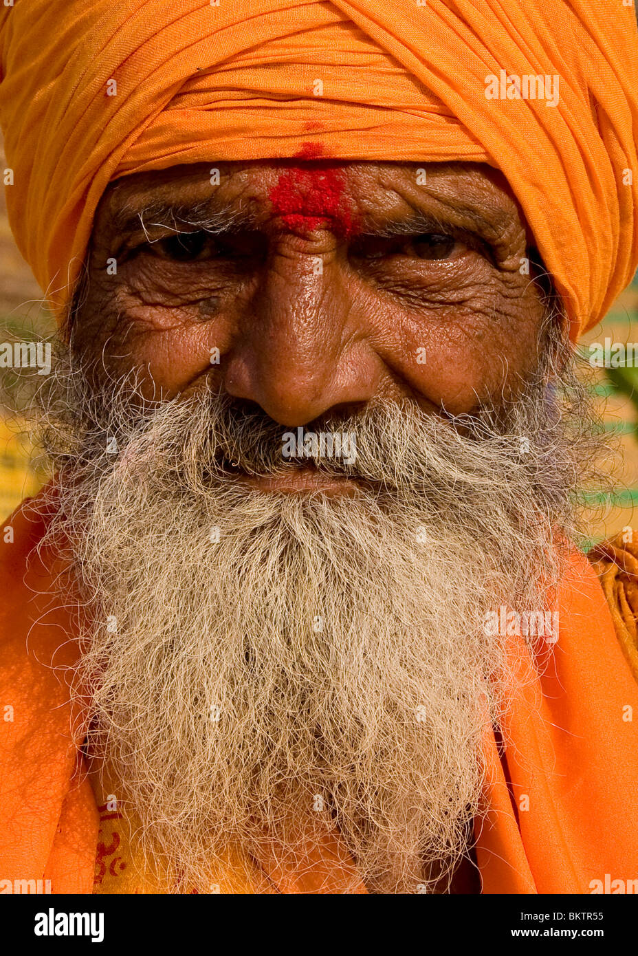 Holy Man, Varanasi, India Stock Photo - Alamy