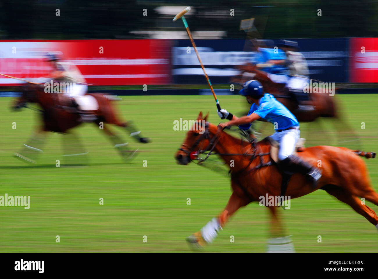 Polo game competition Stock Photo - Alamy