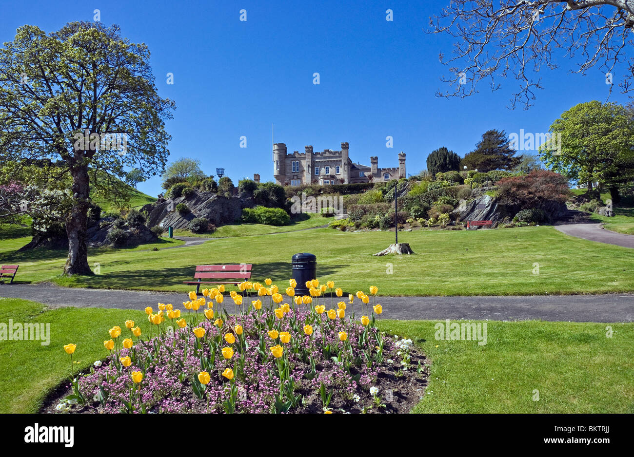 Castle House Museum at Castle Hill in Dunoon Argyll and Bute Scotland ...