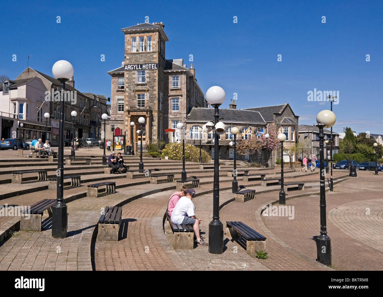 Argyll hotel dunoon scotland hi-res stock photography and images - Alamy