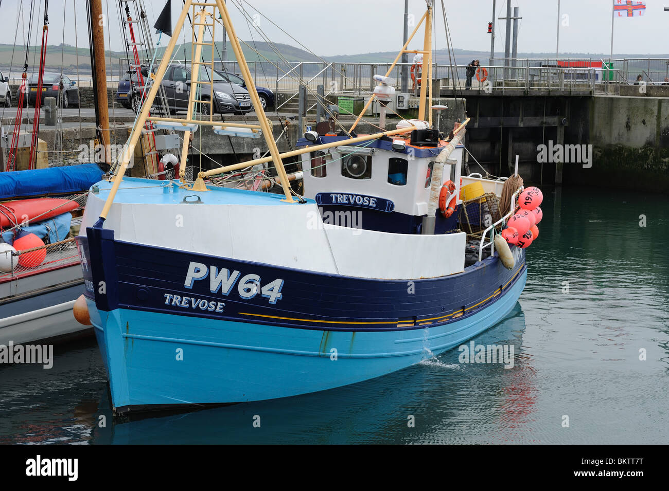 Padstow Fishing Boat Stock Photos & Padstow Fishing Boat Stock Images ...