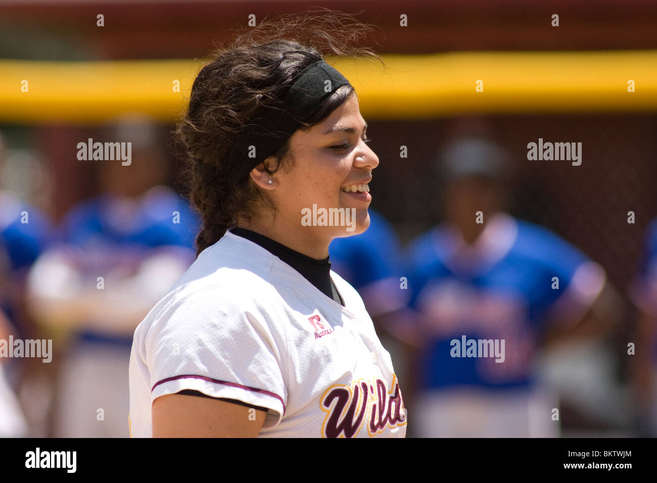 Softball Player Pitching High Resolution Stock Photography and Images ...