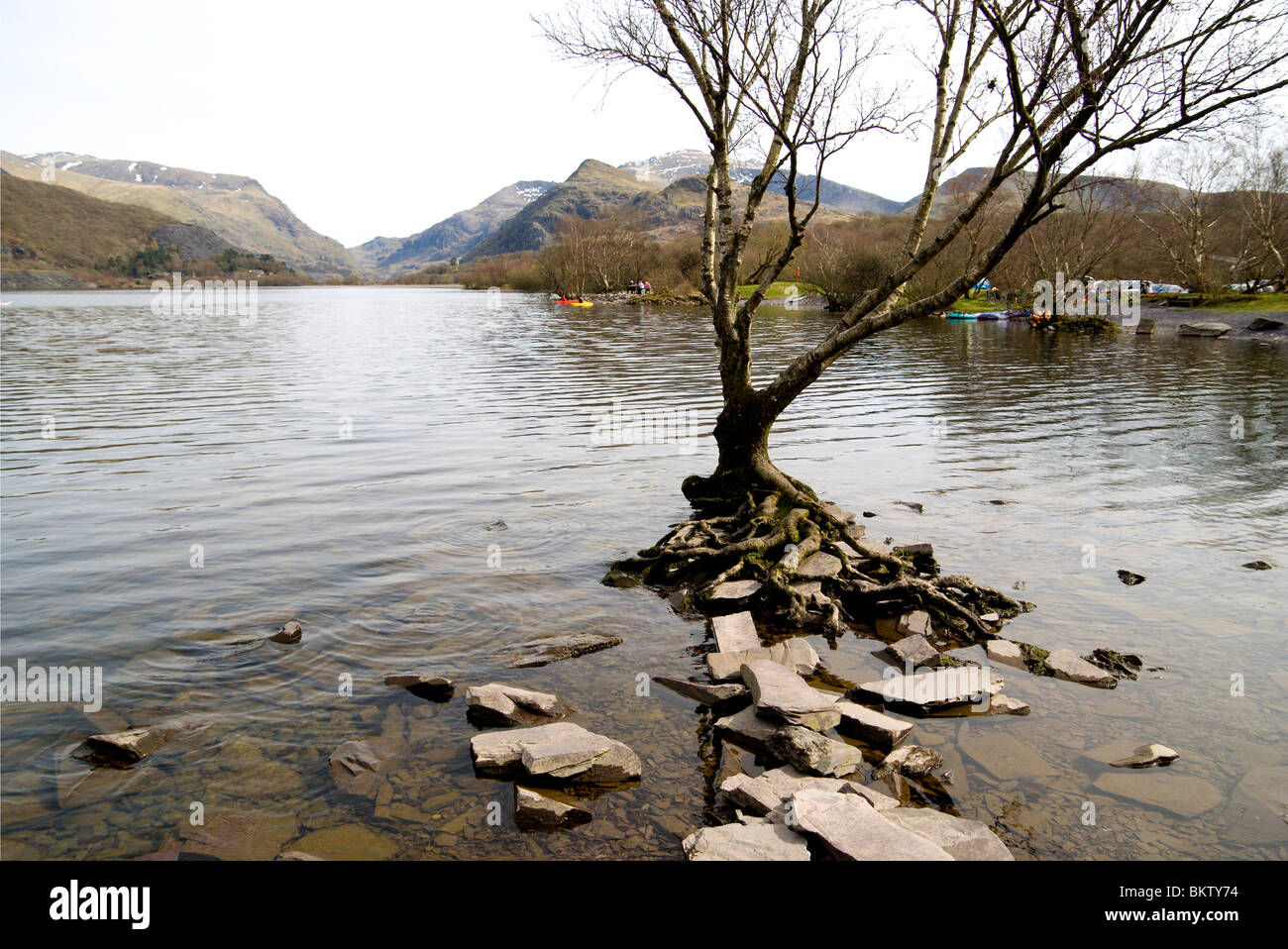 Llanberis lake padarn hi-res stock photography and images - Alamy