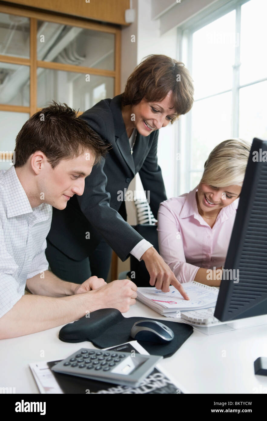Education at work Stock Photo - Alamy