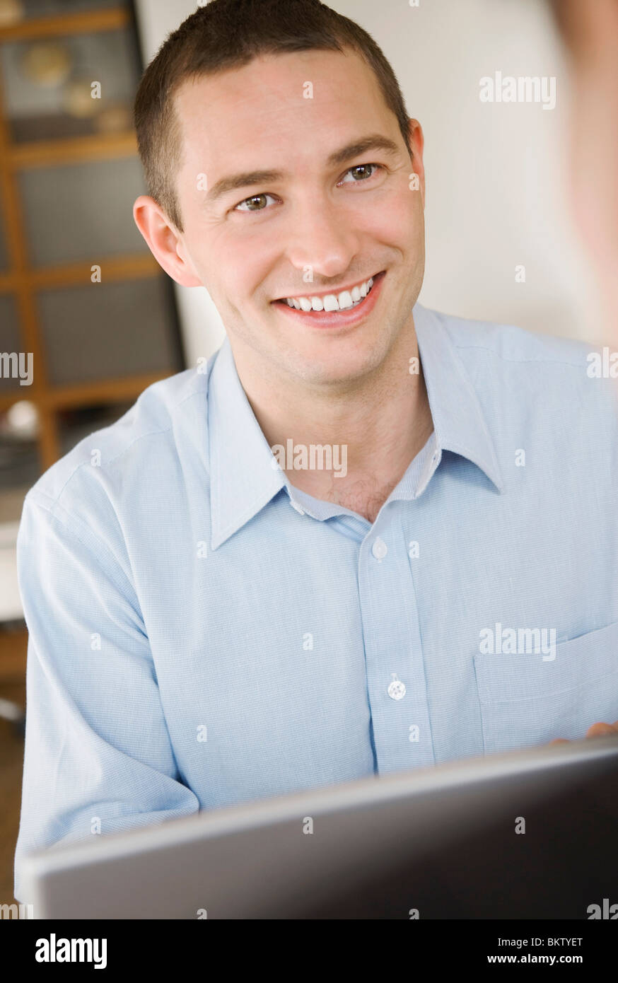 Man at work Stock Photo - Alamy