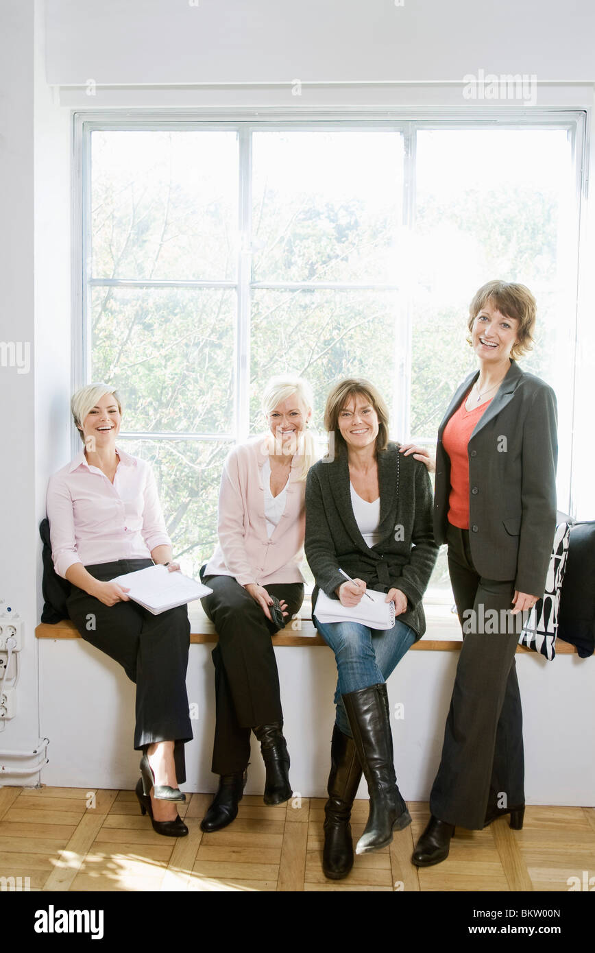 Women at work Stock Photo - Alamy