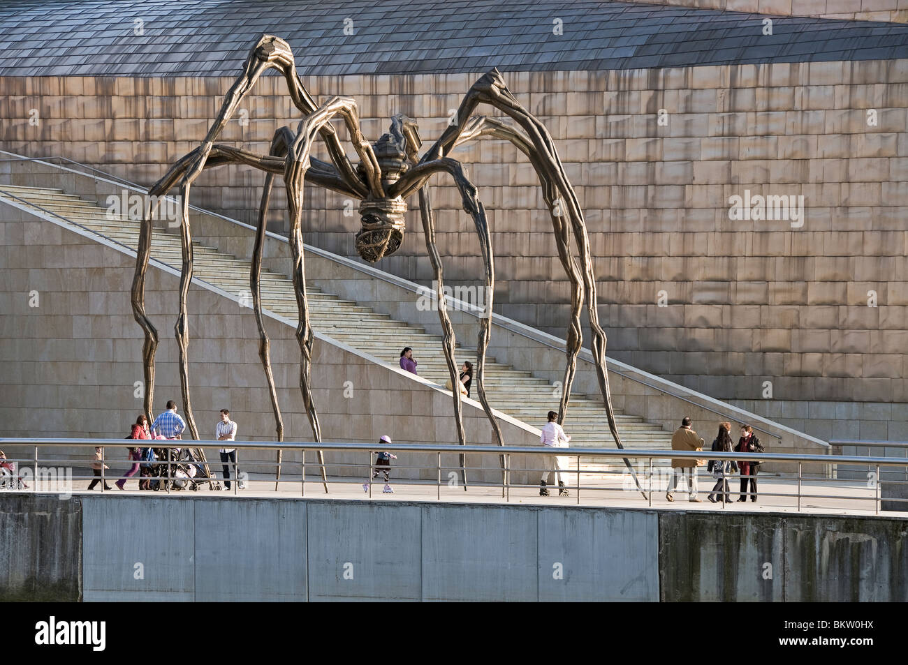 Mama (Maman), sculpture by the artist Louise Bourgeois inspired by the ...