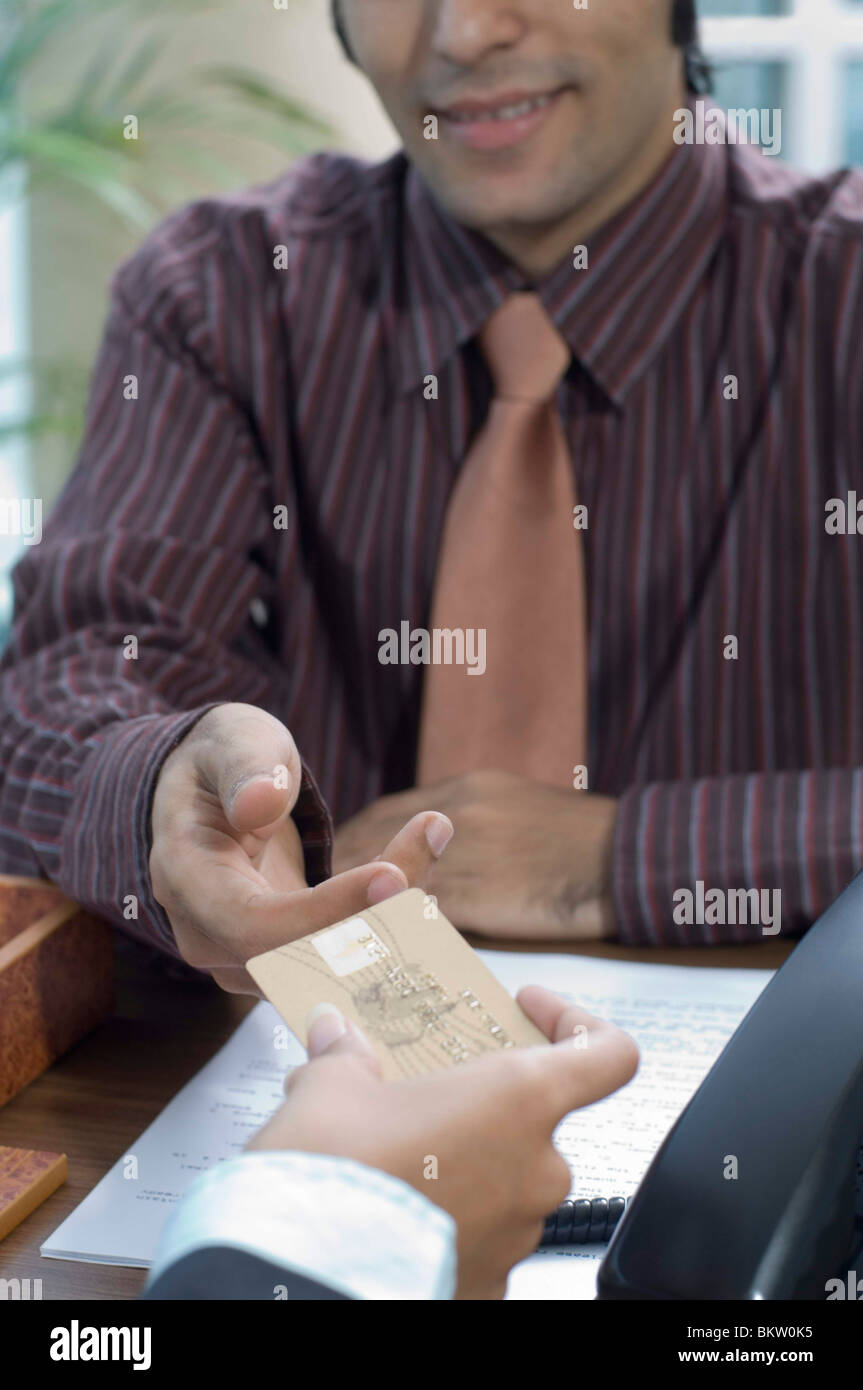 Receiving a card hi-res stock photography and images - Alamy