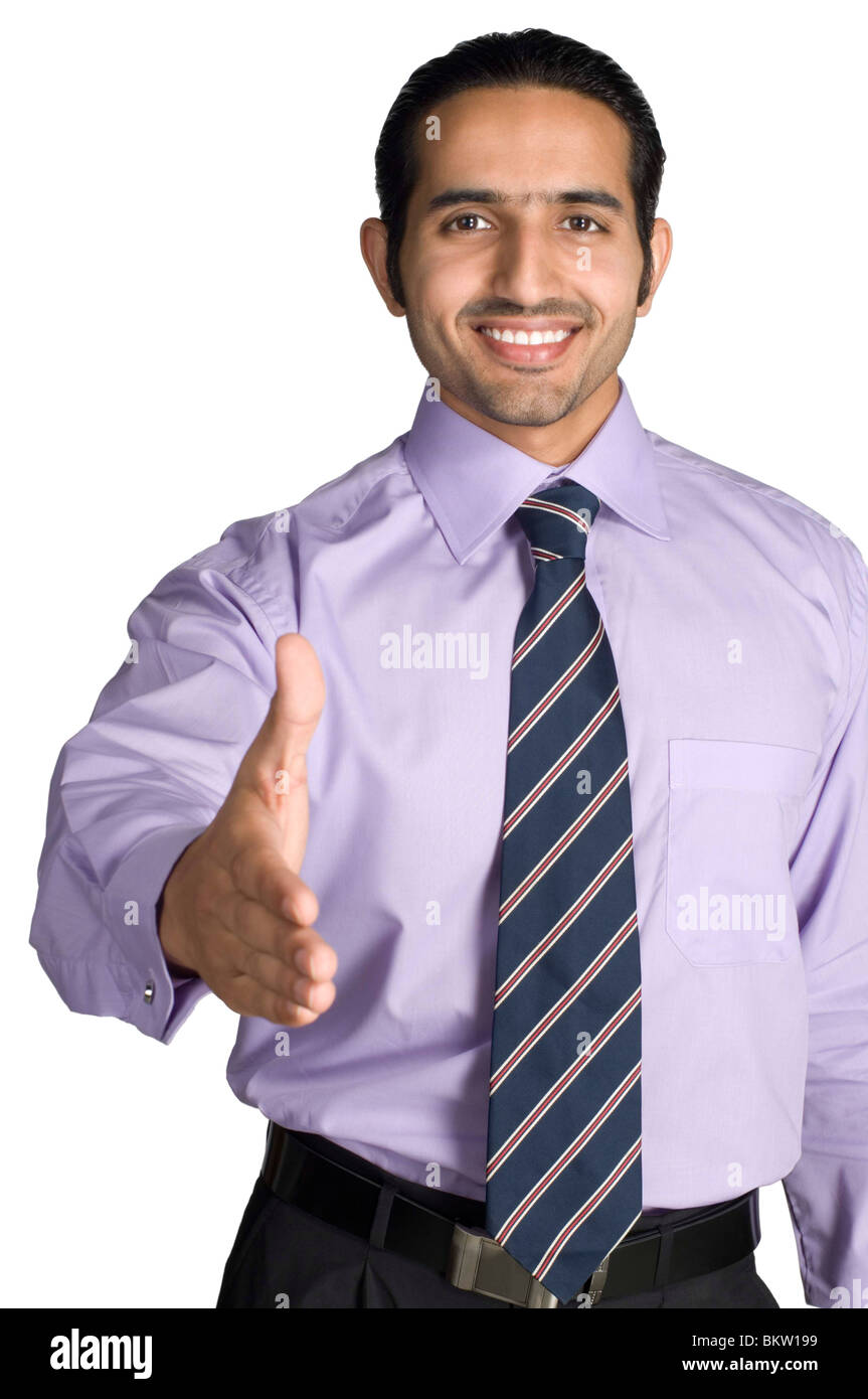 Handshake portrait hi-res stock photography and images - Alamy