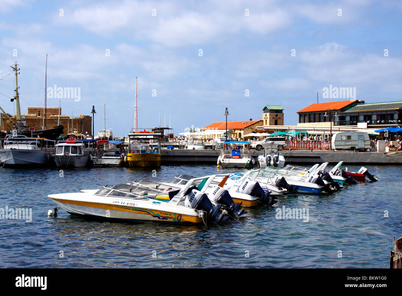 Cypriot colourful waterfront hi-res stock photography and images - Alamy