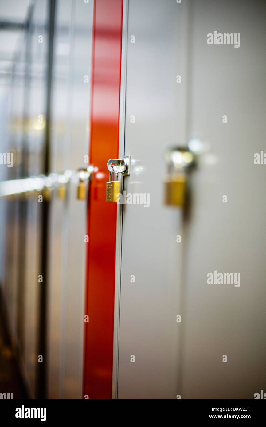 Red locker hi-res stock photography and images - Alamy